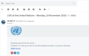 UN Web TV Shares Live Schedule with Teamup | Teamup Blog