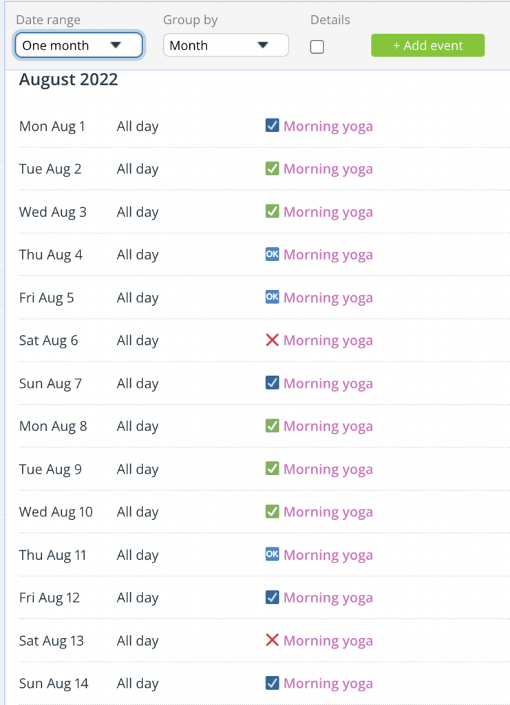 5 Effective Ways to Track Habits with Teamup | Teamup Blog