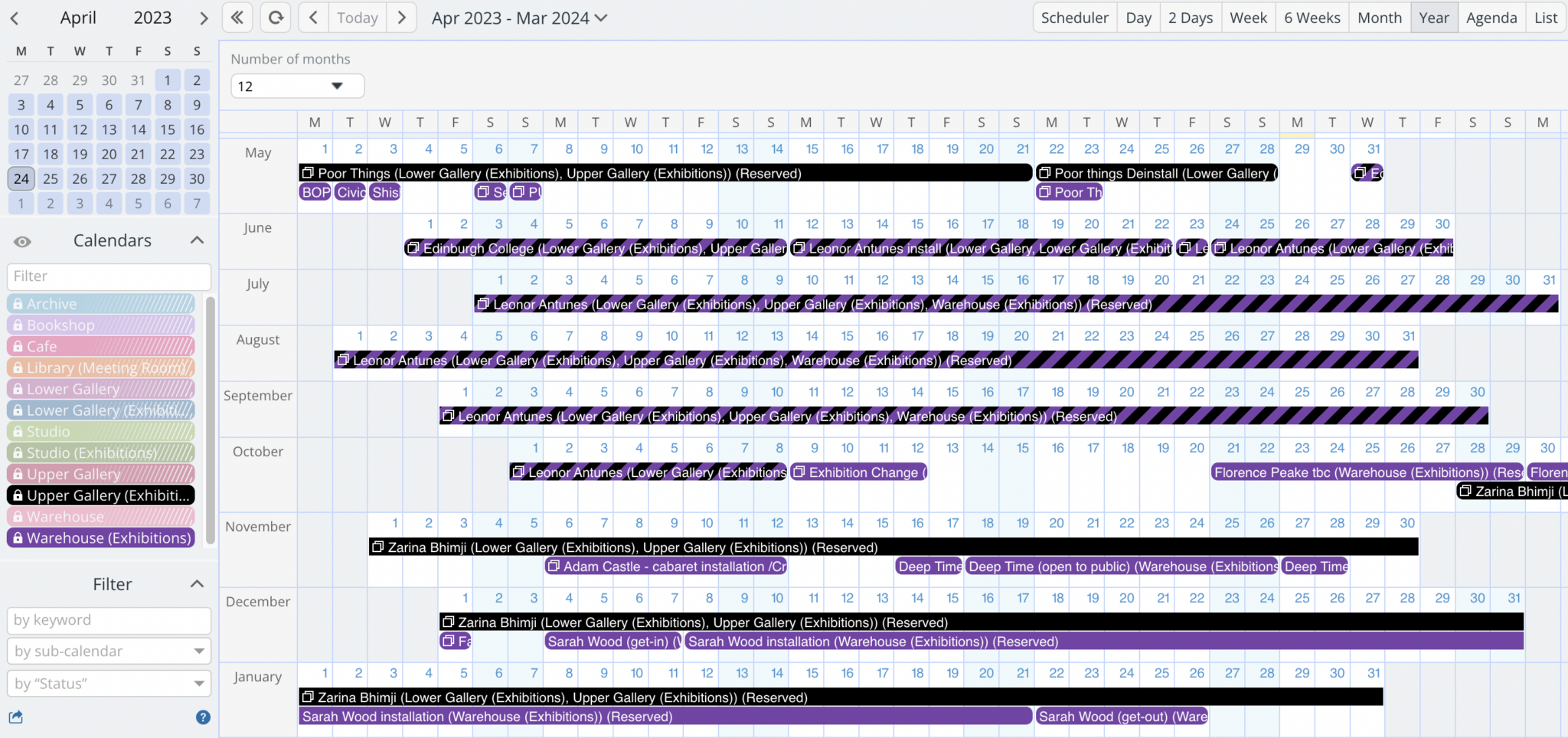 Better Yearly Planning with Teamup's Customizable Full Year Calendar ...