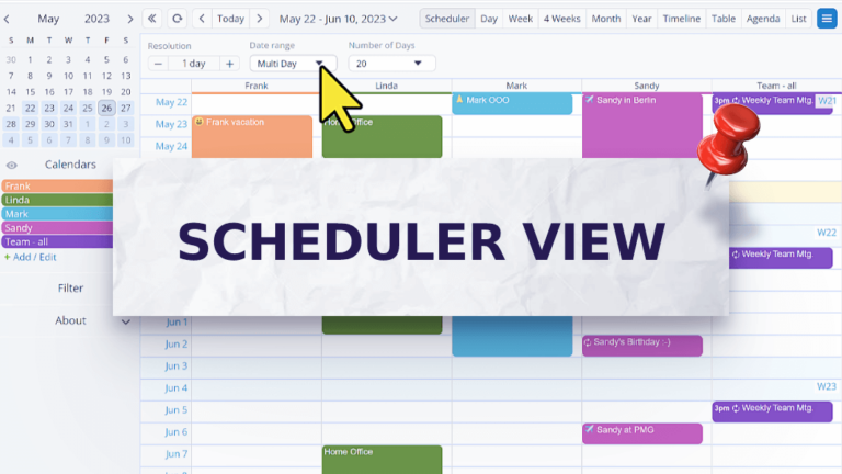 Enhanced Scheduler View | Teamup Blog