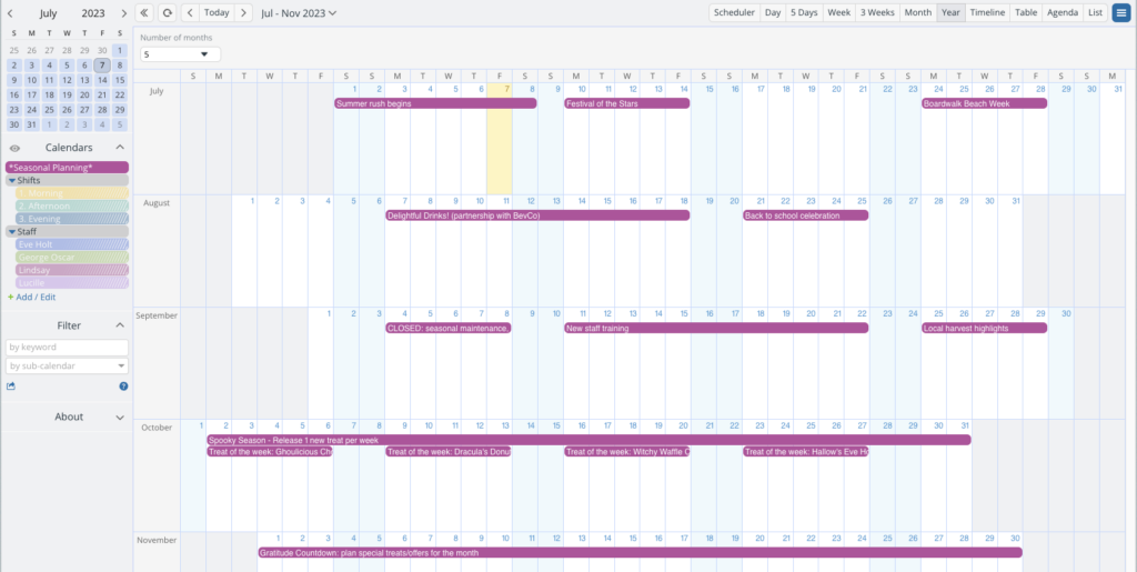 Visualize Availability, Match Resources with Visual Cues in Calendar ...