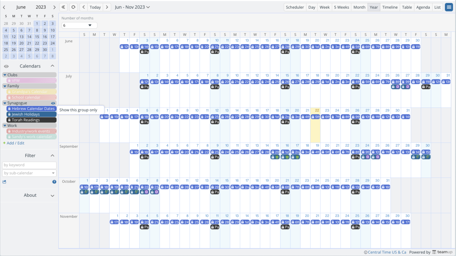 Better Yearly Planning with Teamup's Customizable Full Year Calendar ...