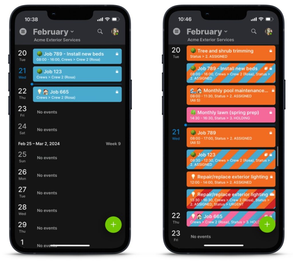 How Quick Visual Cues Make Field Crew Scheduling Easier | Teamup Blog