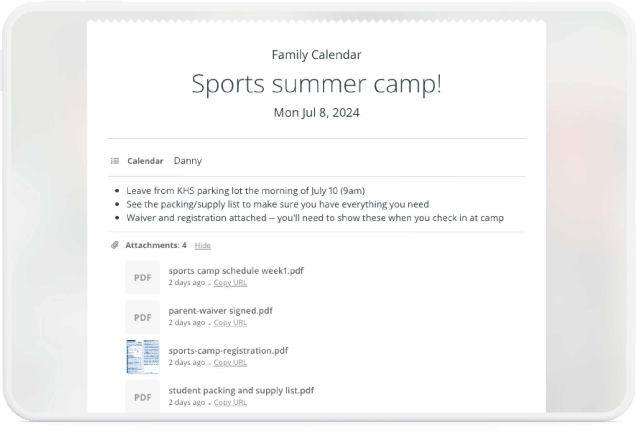 Plan Social Events with a Group: Simplify Event Sharing and ...