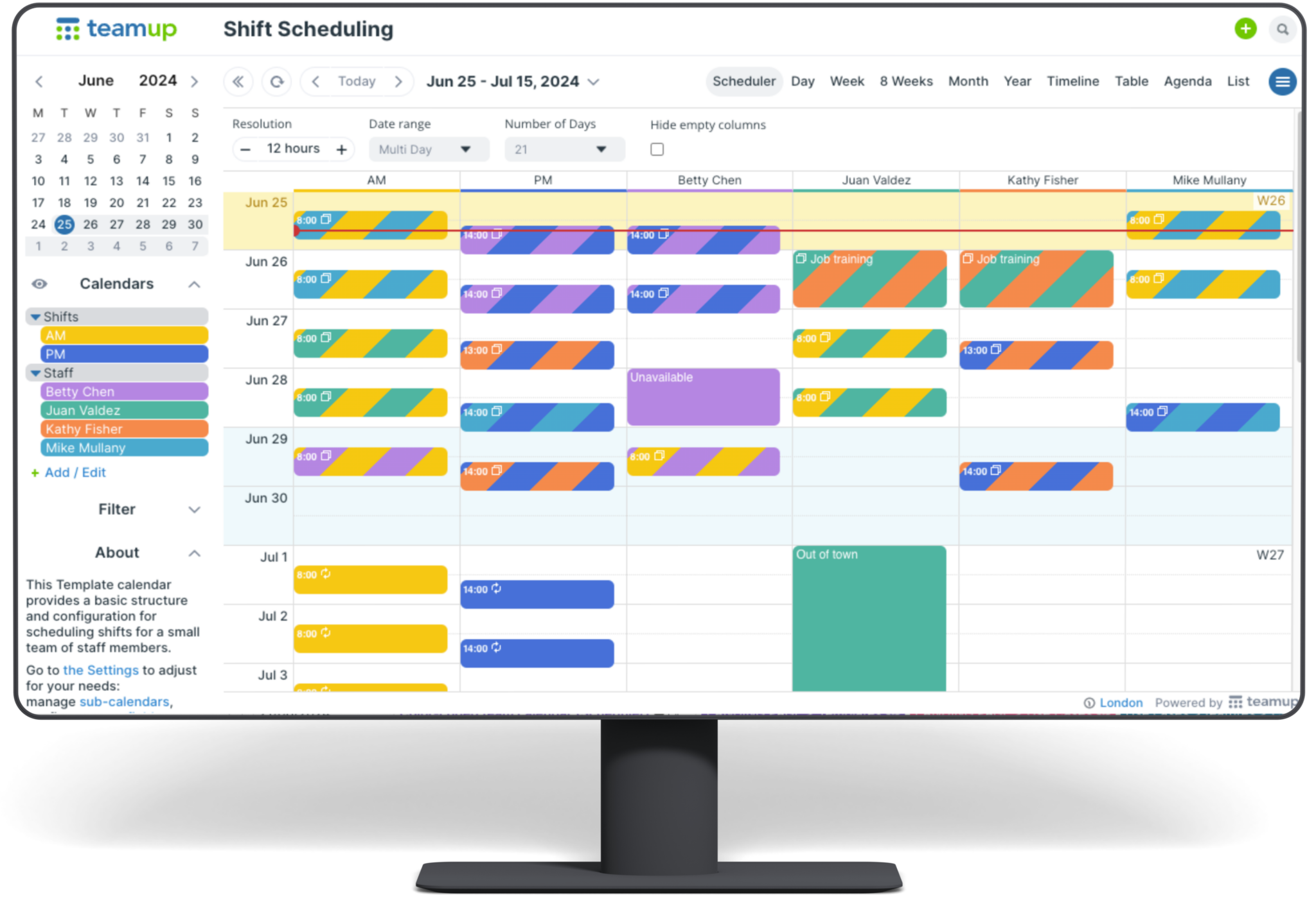 How to Streamline Staff Availability and Scheduling | Teamup Blog