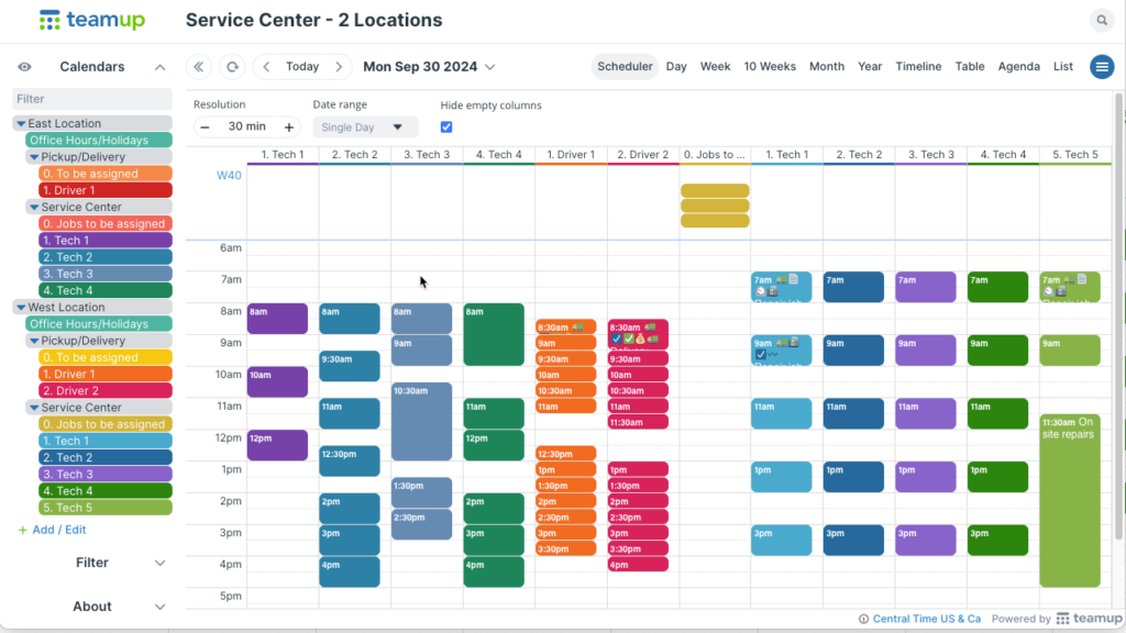 Manage Multiple Business Locations Efficiently with Teamup | Teamup Blog