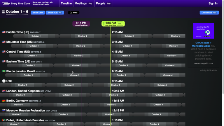 Top 10 Helpful Tools to Simplify Time Zone Conversion | Teamup Blog